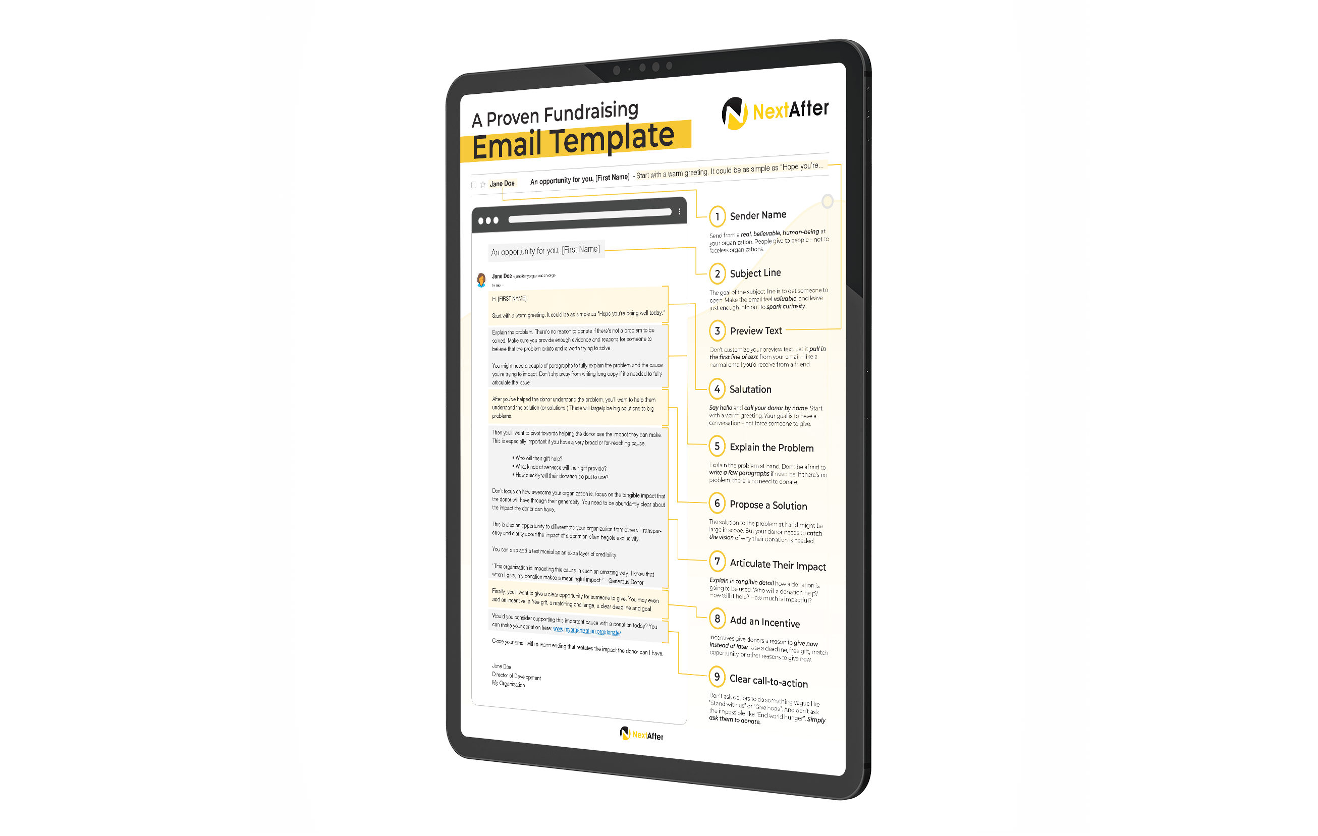 A Proven Fundraising Email Template GUIDE Nonprofit Quarterly A Proven Fundraising Email Template GUIDE Nonprofit Quarterly